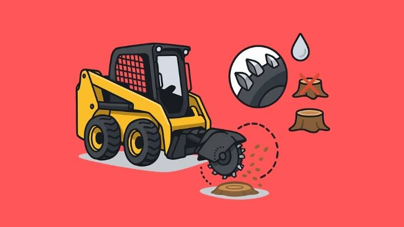 Skid Steer Stump Grinder | Guide for Tree Stump Removal